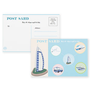 Classic postcard 148x105, Coated Matt 350 g, Glossy lamination on the ...